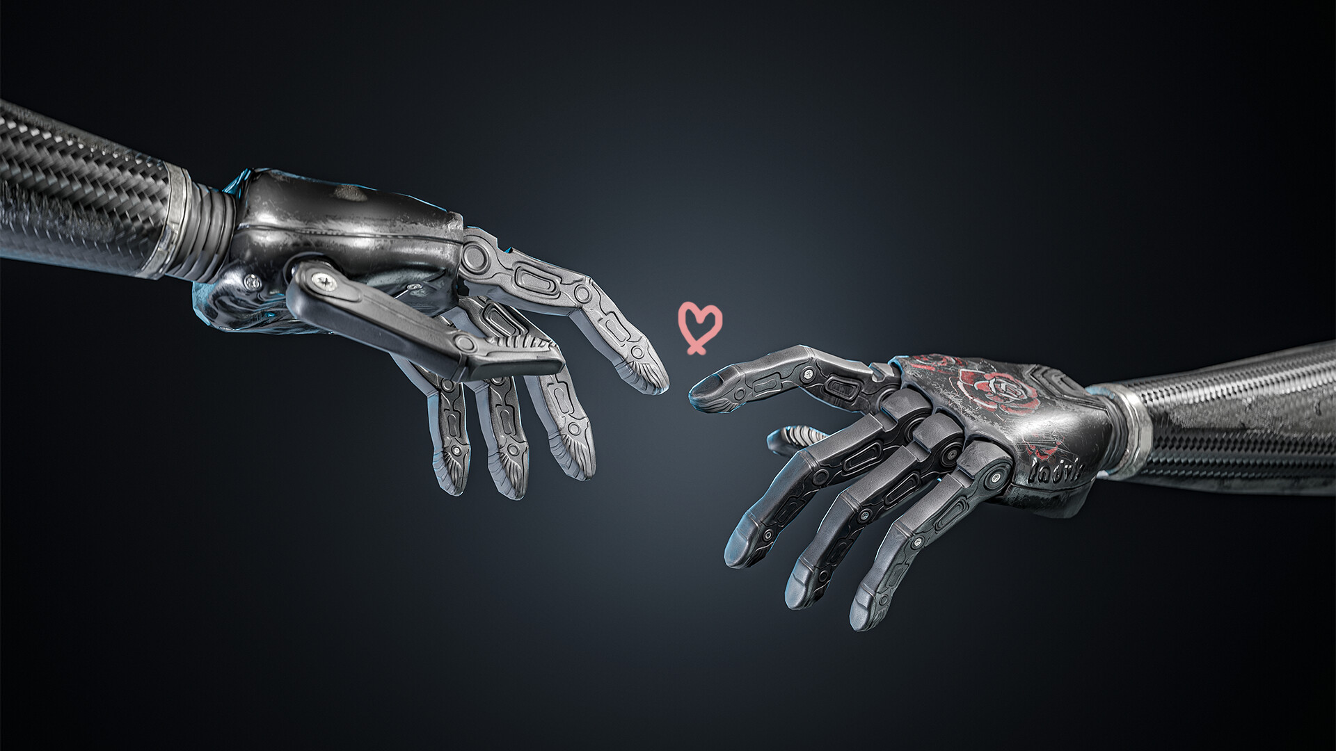 ArtStation - Prosthetic hand FADVIS