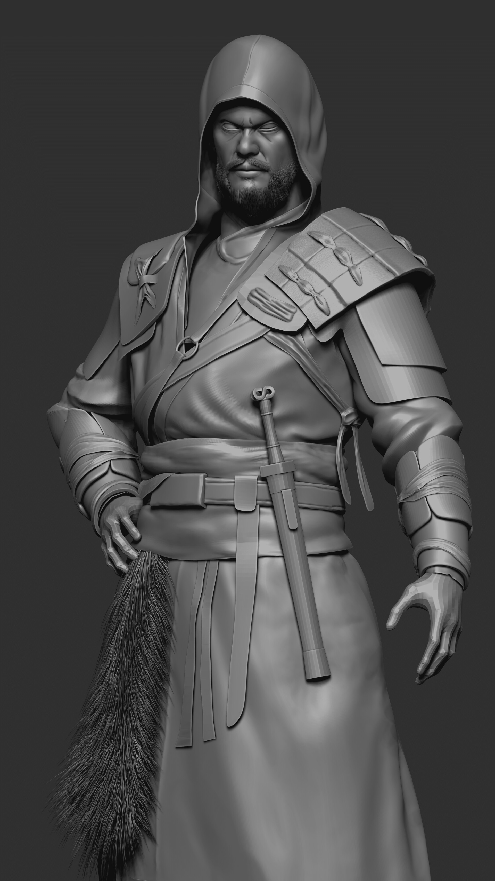 ArtStation - Assassin Character Sculpt in zbrush