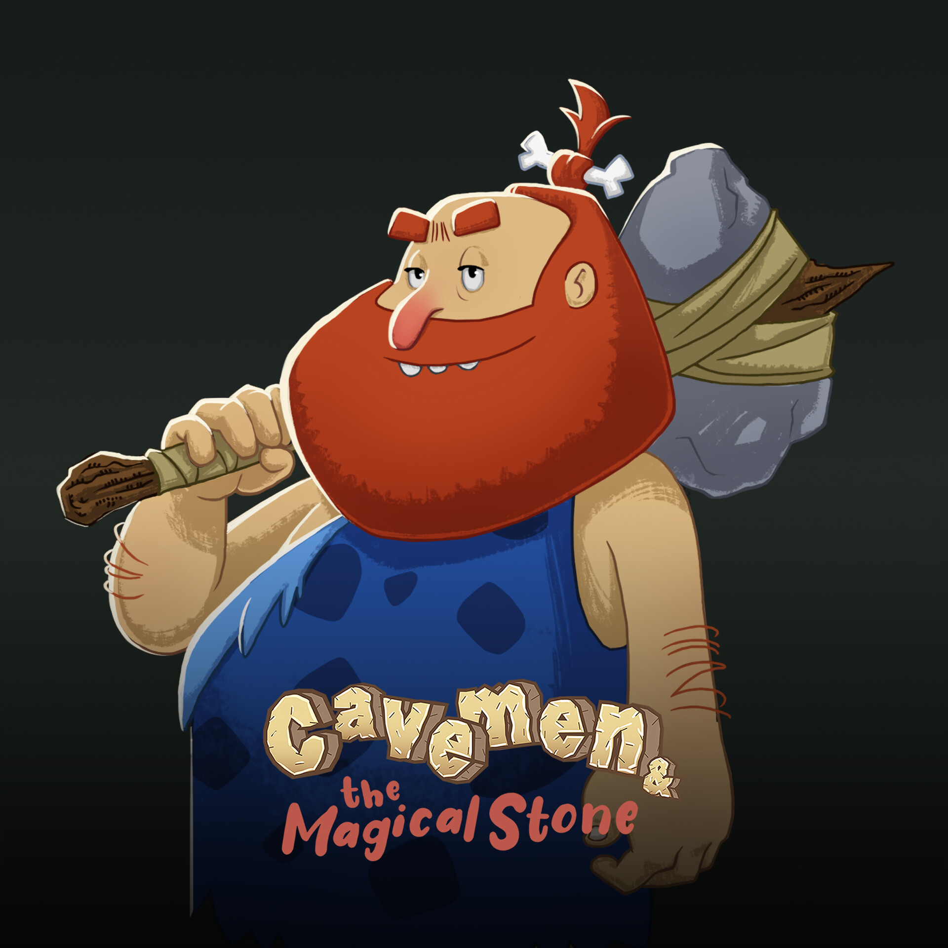 ArtStation - Cavemen And The Magical Stone 02
