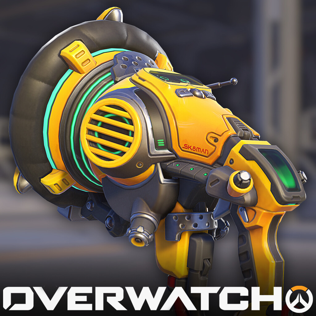 ArtStation - Overwatch Retribution -Equalizer Lucio Weapon Skin