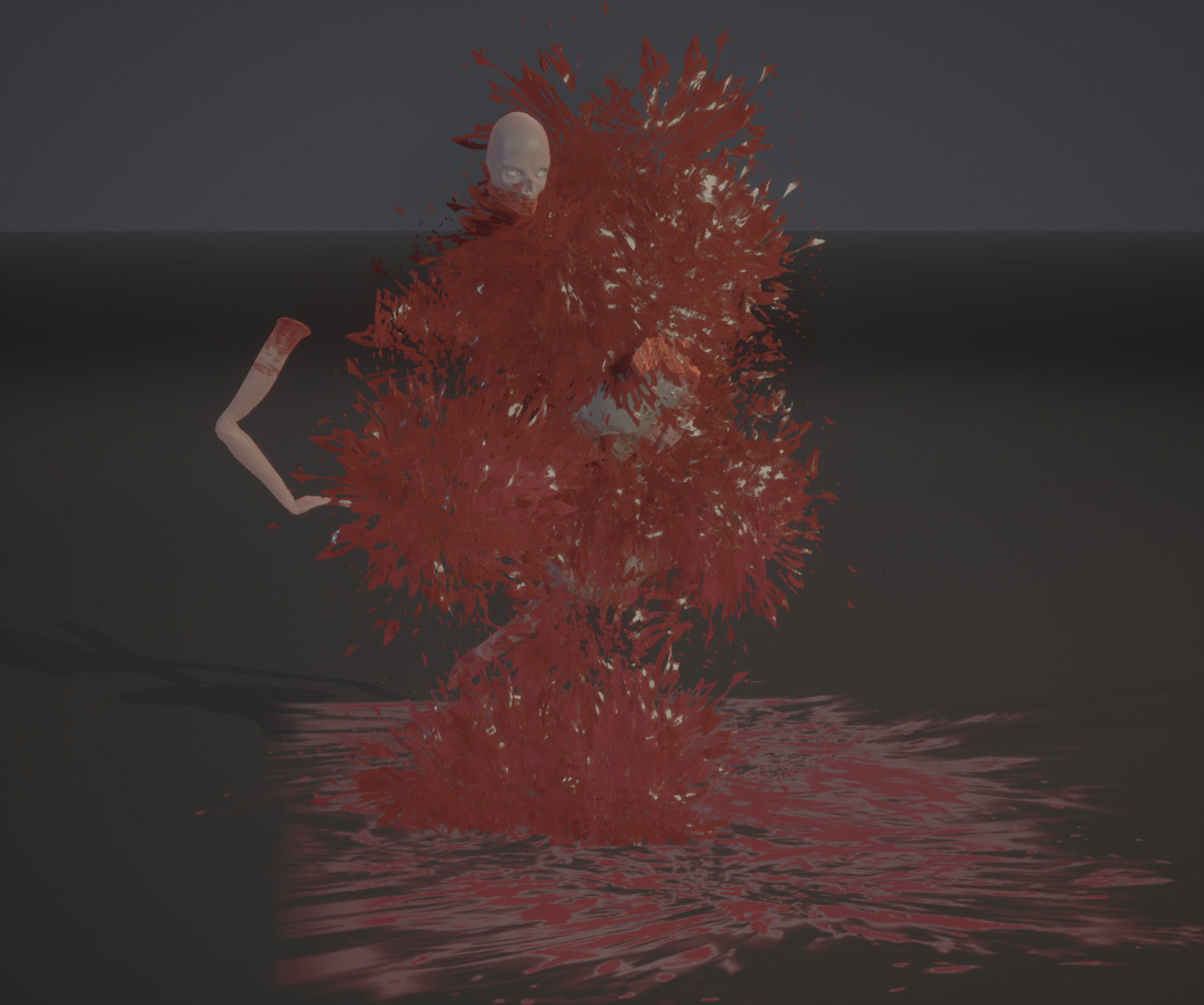 ArtStation - Zombie Gibs VFX