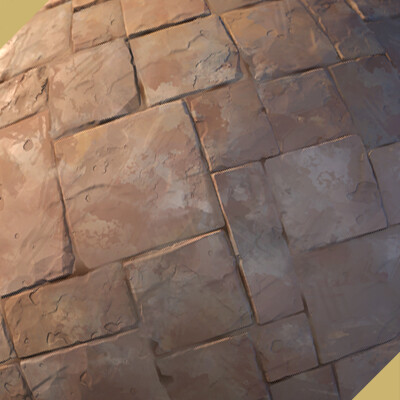 ArtStation - Stylized Texture Exploration : Stone RandomTile Floor