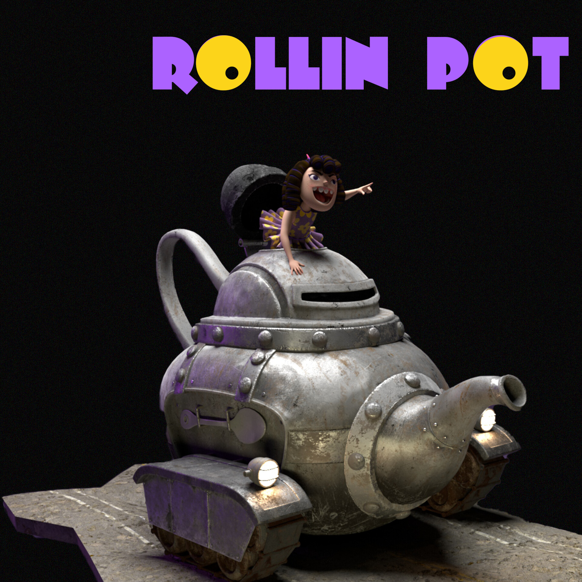 ArtStation - The Rollin Pot