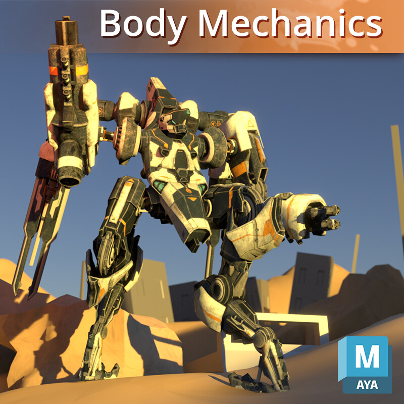 ArtStation - Mecha Body Mechanics