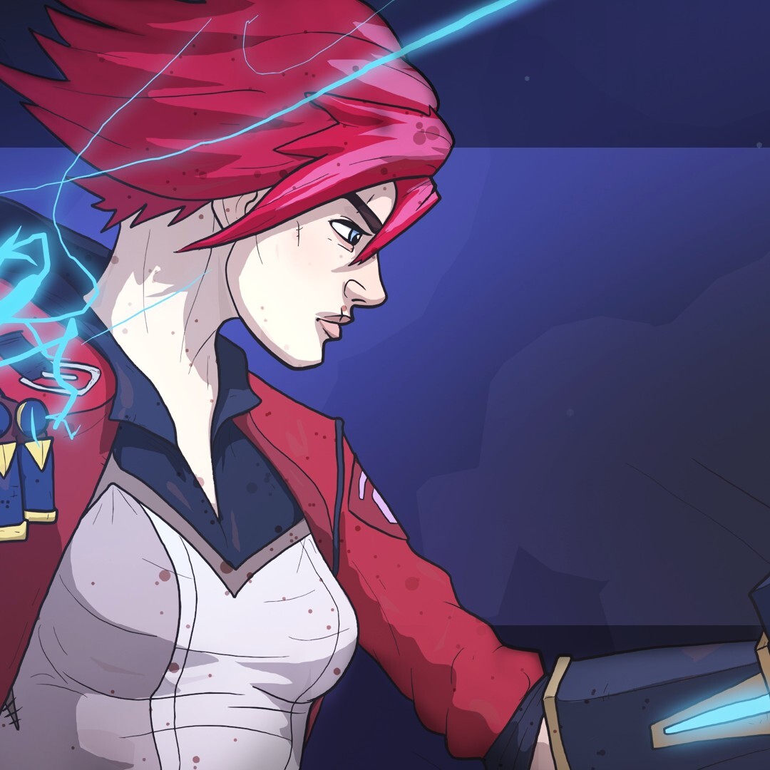 ArtStation - Arcane Vi - Fanart (Blender)