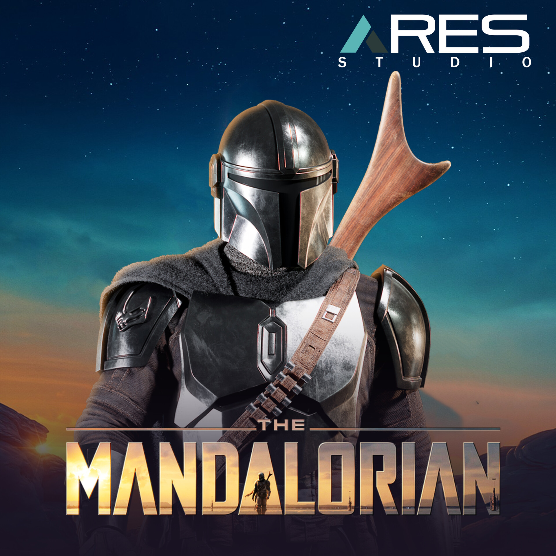 ArtStation - Din Djarin | The Mandalorian