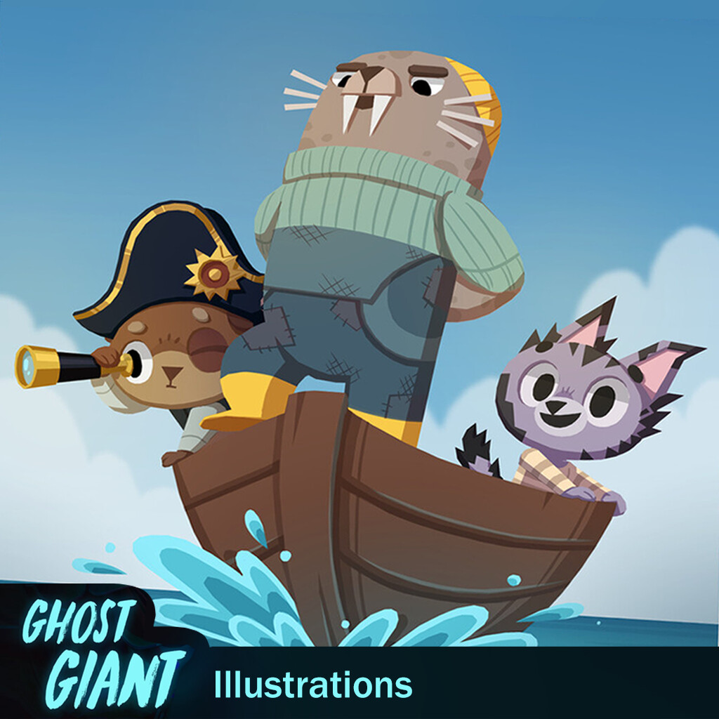 ArtStation - Ghost Giant - Illustrations