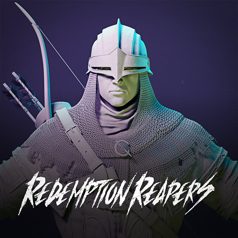 ArtStation - Redemption Reapers - Archer - Sculpt