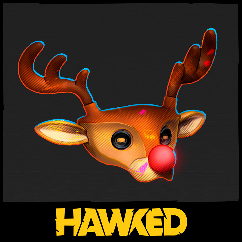 ArtStation - Hawked| New Year assets concepts