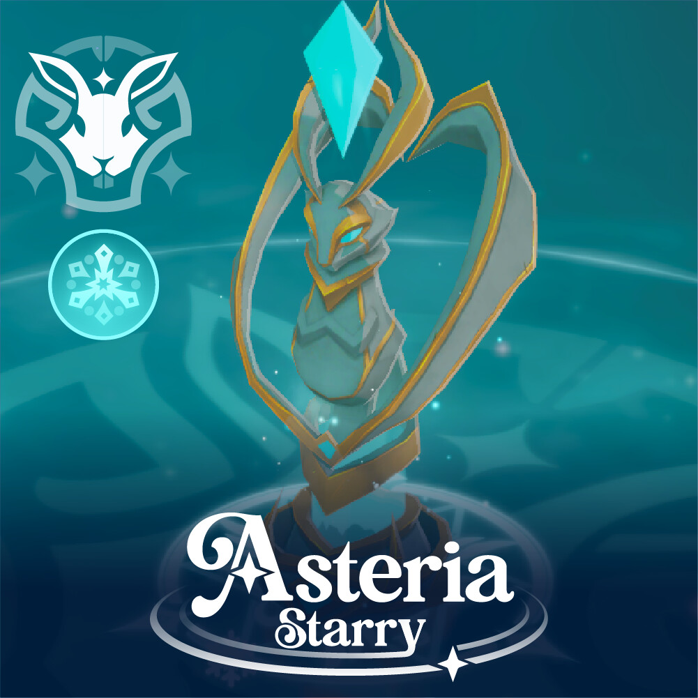 ArtStation - Temperantia Turret- Cryo - Asteria Starry Game Project