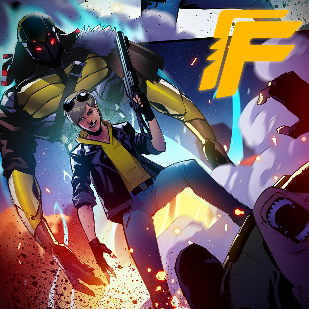ArtStation - Garena Free Fire - Rampage Redemption (Comic Art)