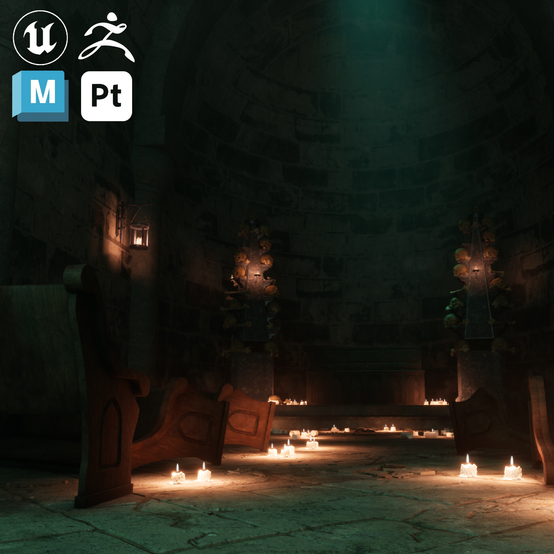 ArtStation - Necromancy Crypt