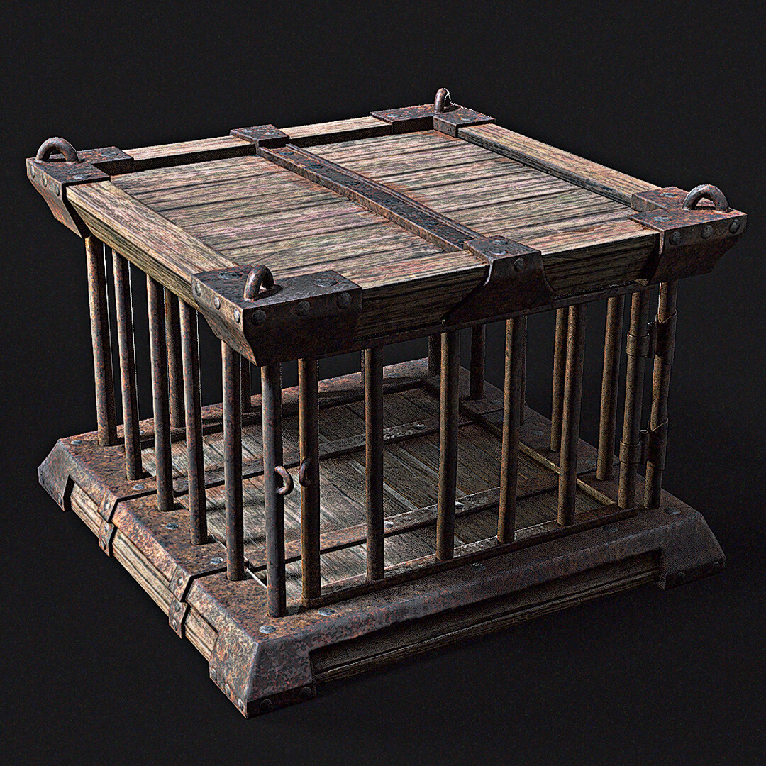 ArtStation - Animal Cage