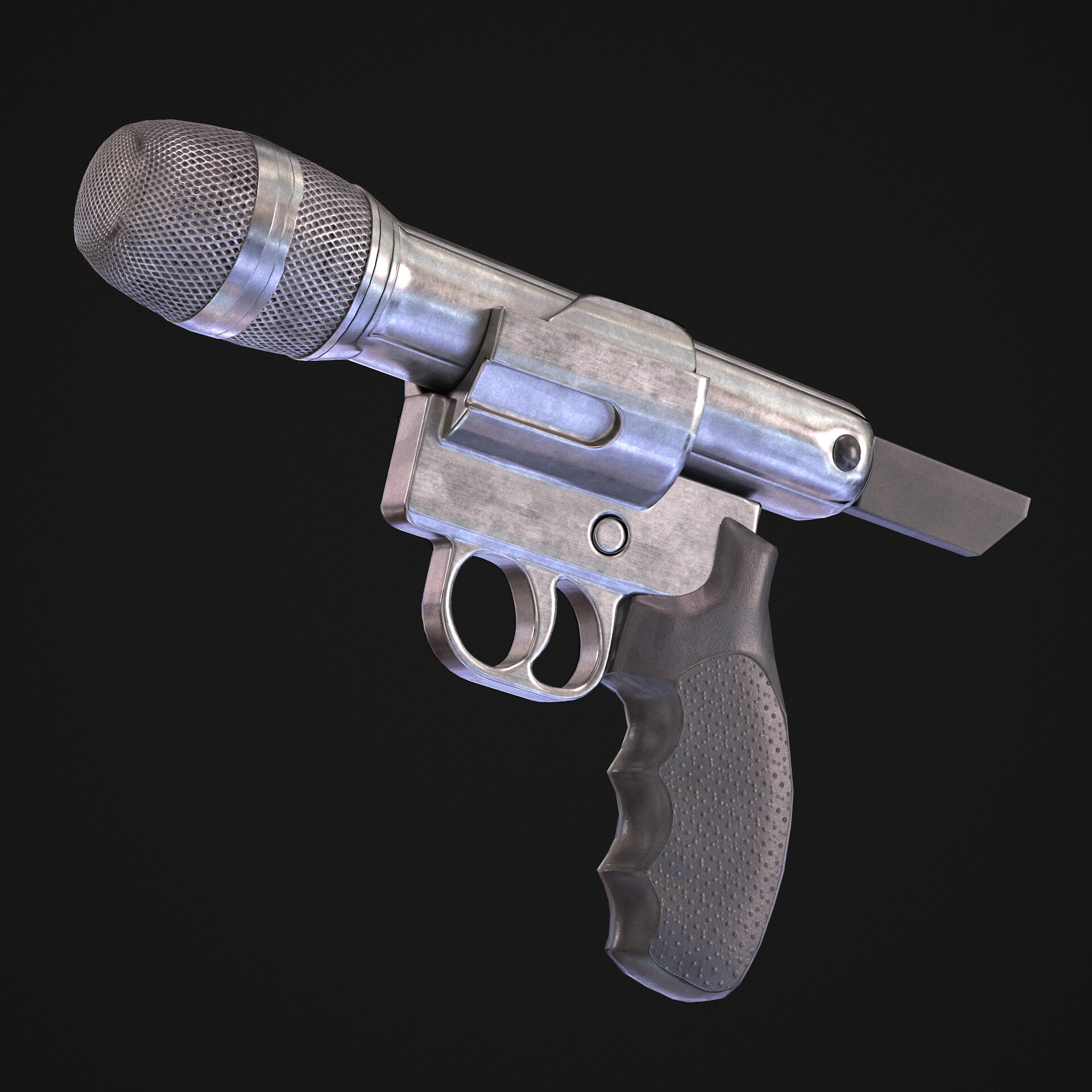 ArtStation - Microphone Gun