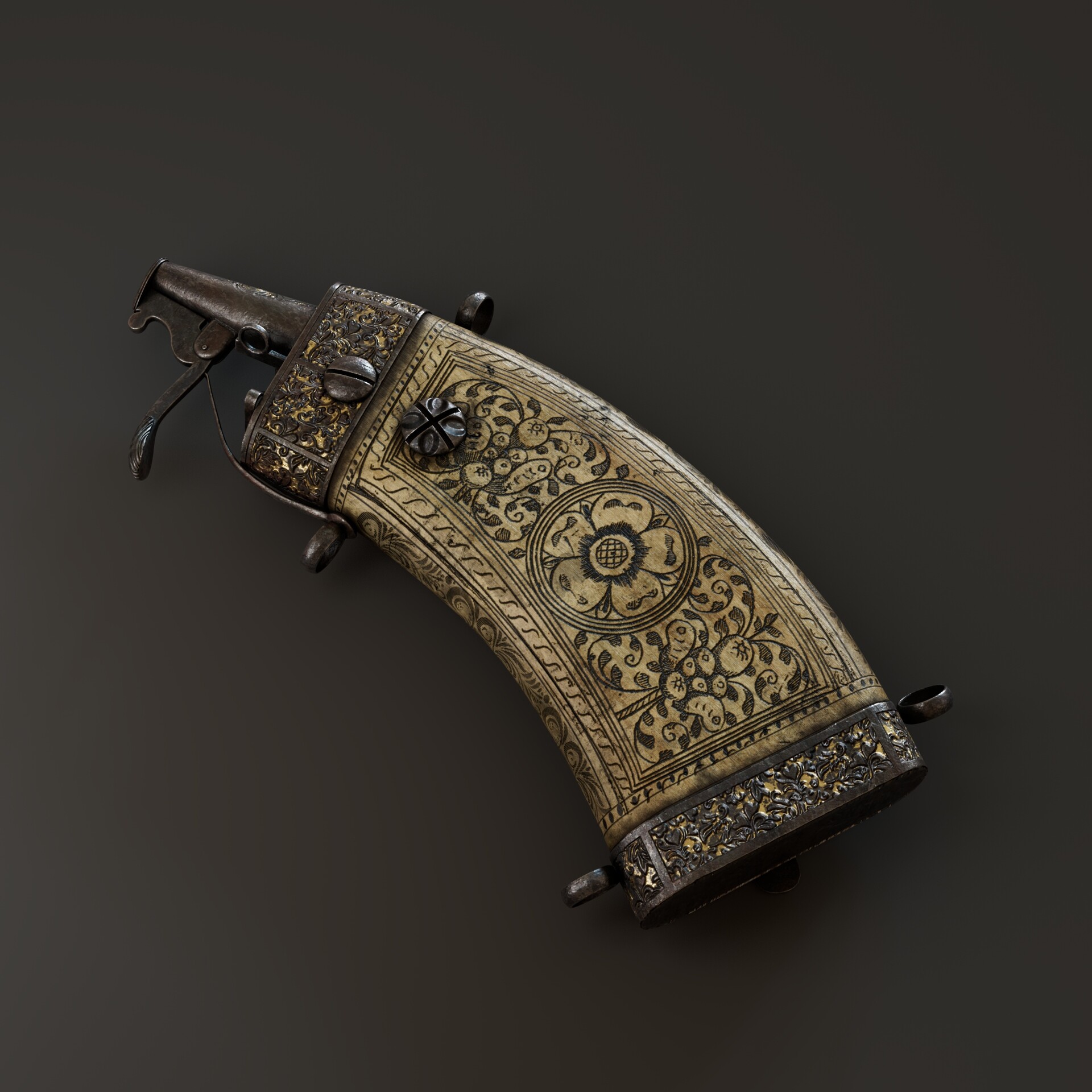 ArtStation - POWDER FLASK