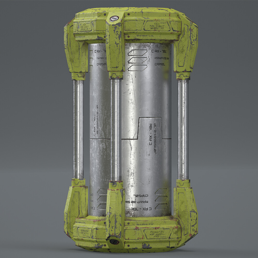 ArtStation - Sci-Fi Canister
