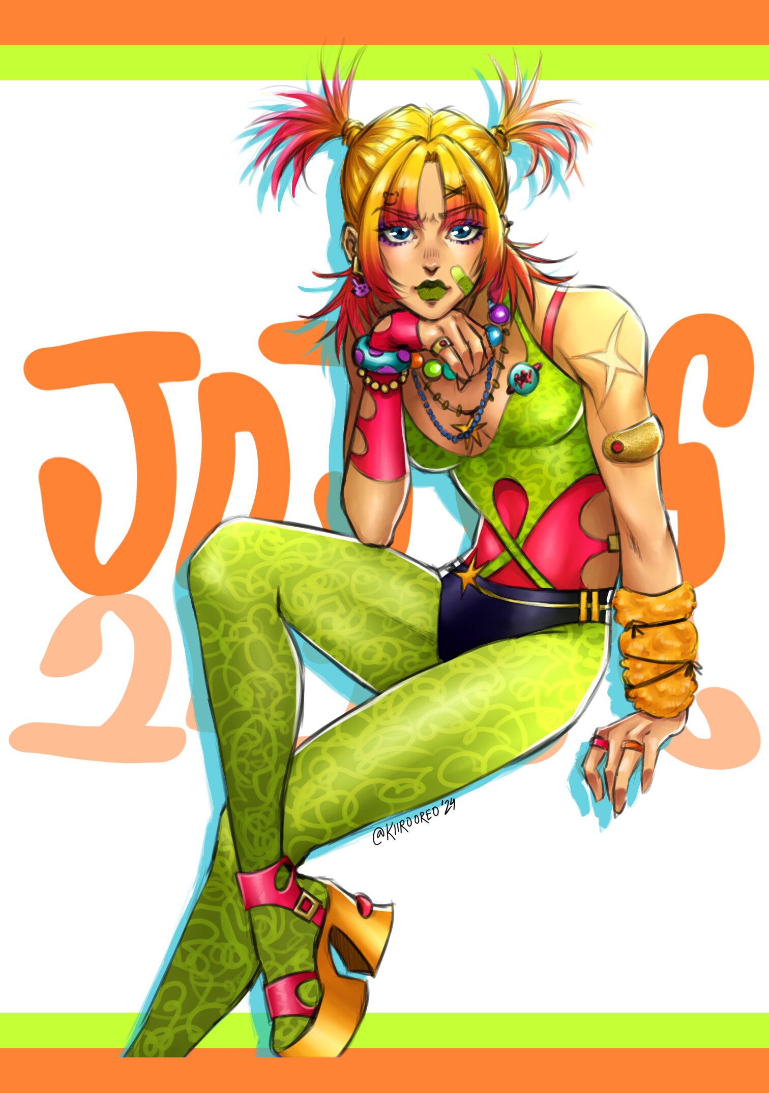 ArtStation - Jojo's Bizarre Adventure OC