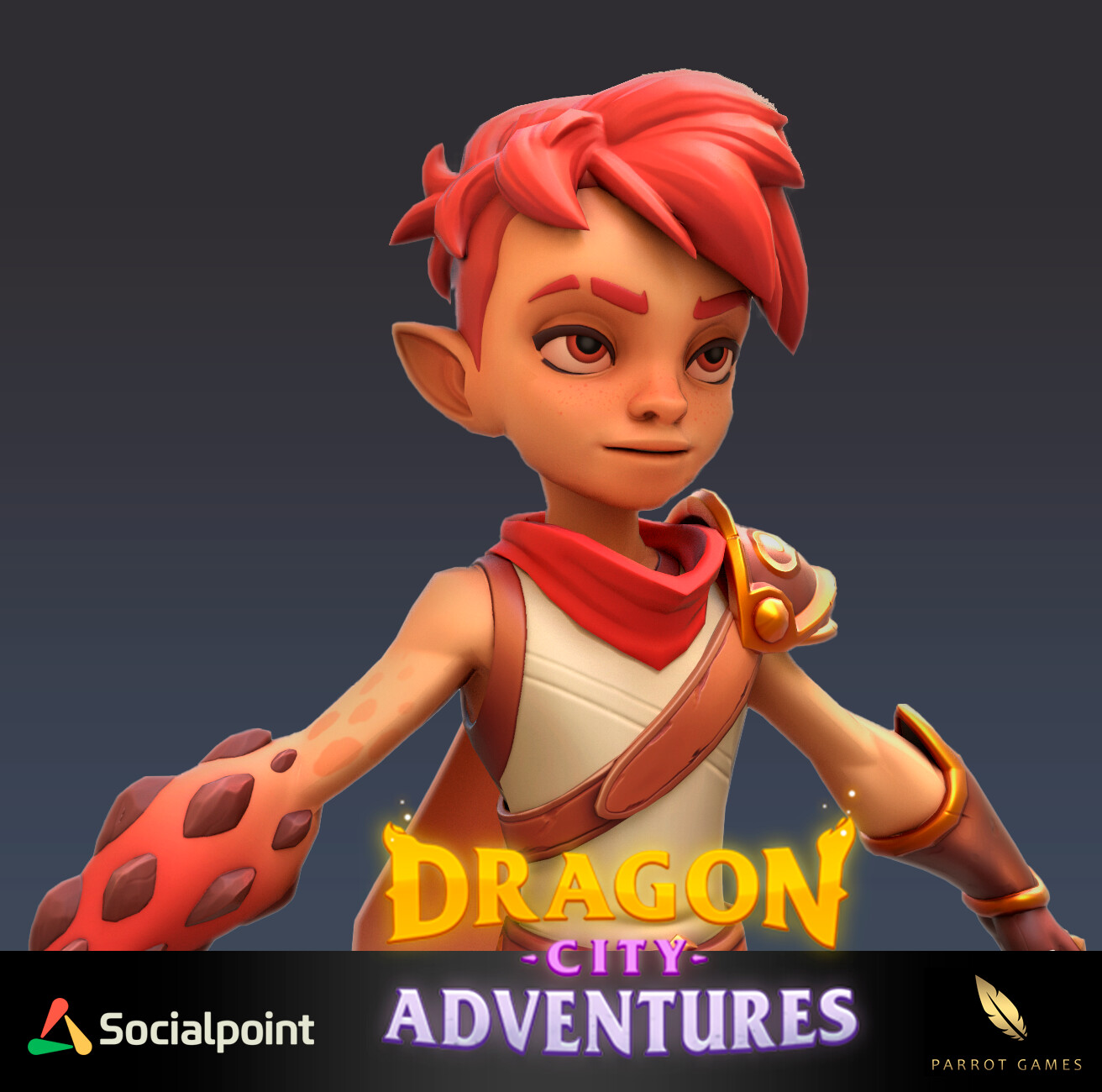 ArtStation - Hero [Dragon City Adventures]