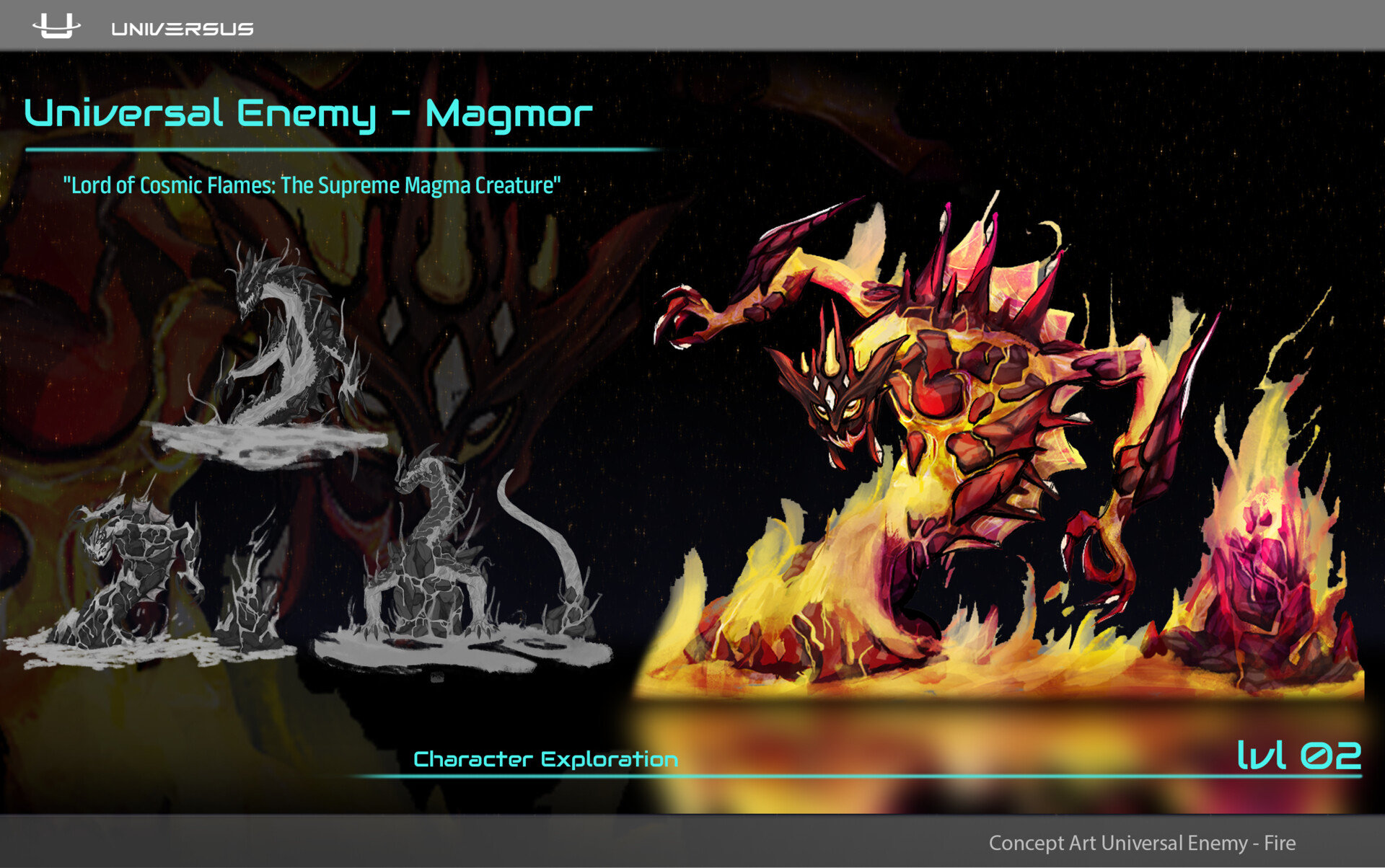 ArtStation - Universus - Universal Enemy - Magmor