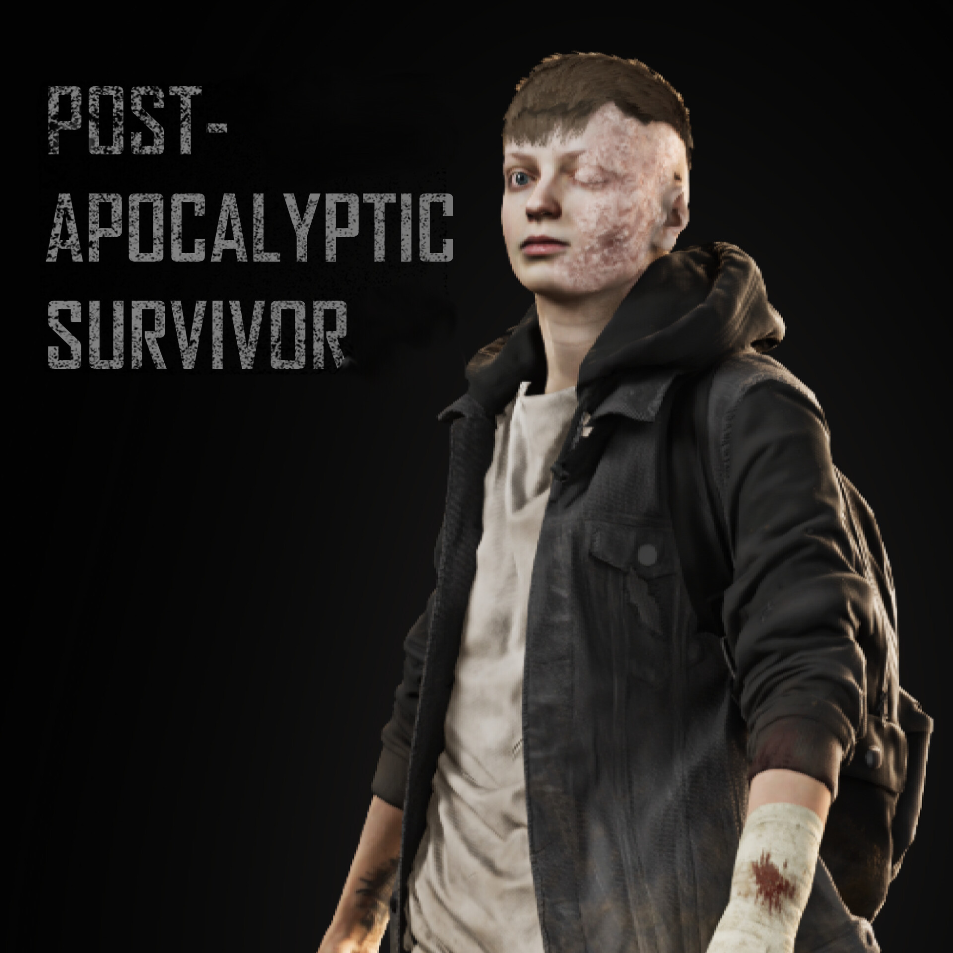 ArtStation - Post-Apocalyptic Survivor