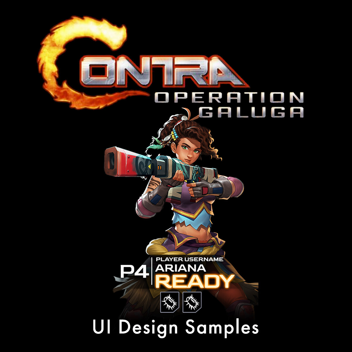 Brian Ulrich Graphic Design - UI/UX Design: Contra Operation Galuga