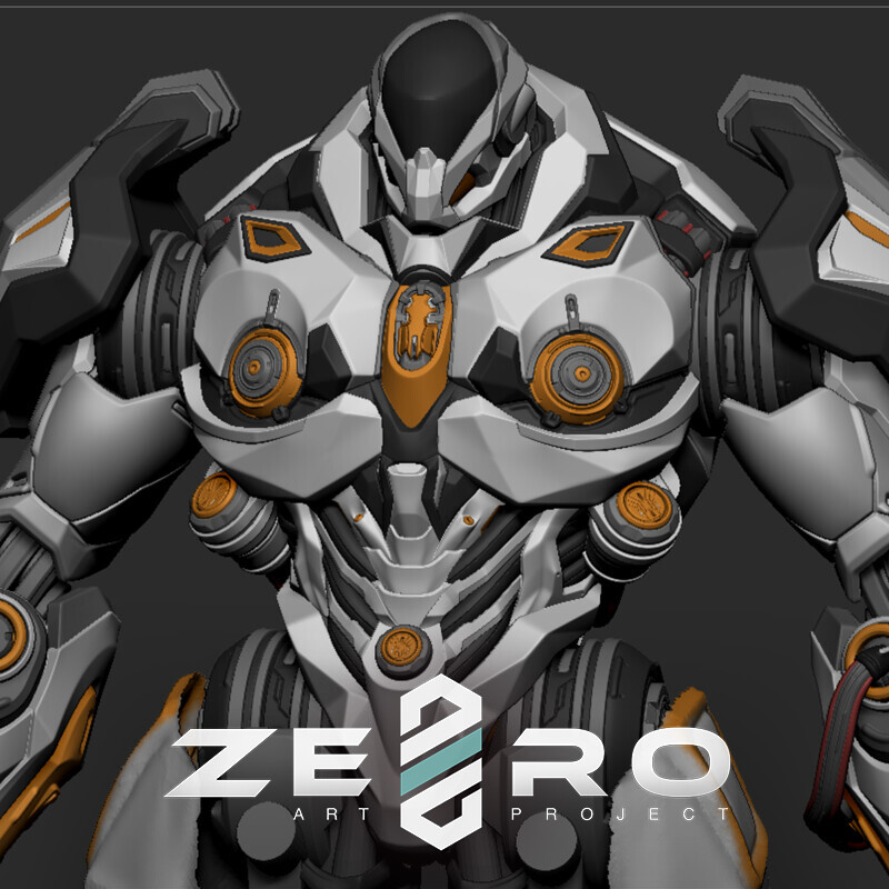 ArtStation - Robot WIP - Zbrush