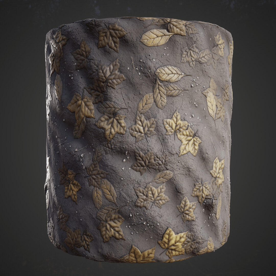 ArtStation - Leaf Ground Material