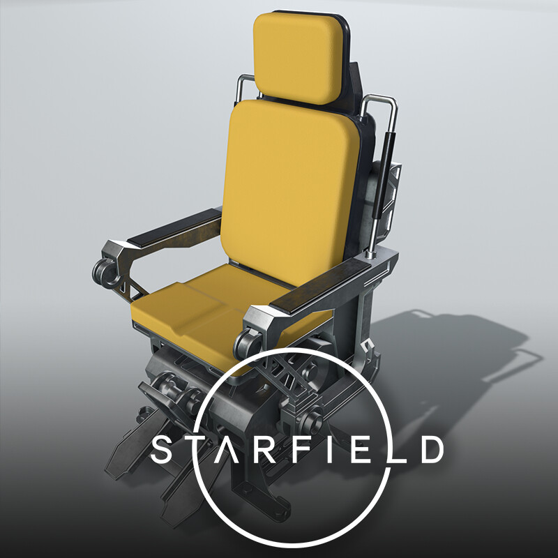 ArtStation - Starfield Furniture