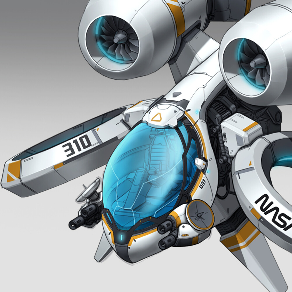 ArtStation - Transform Space Fighter