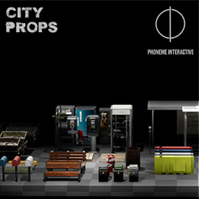 ArtStation - City Props