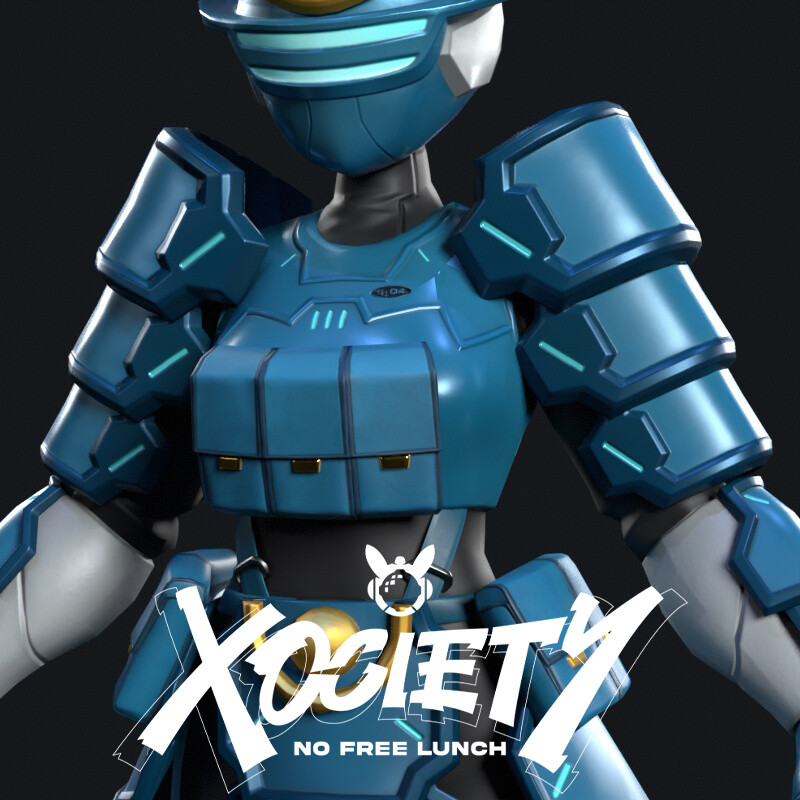 ArtStation - Xociety Modern Knights Female