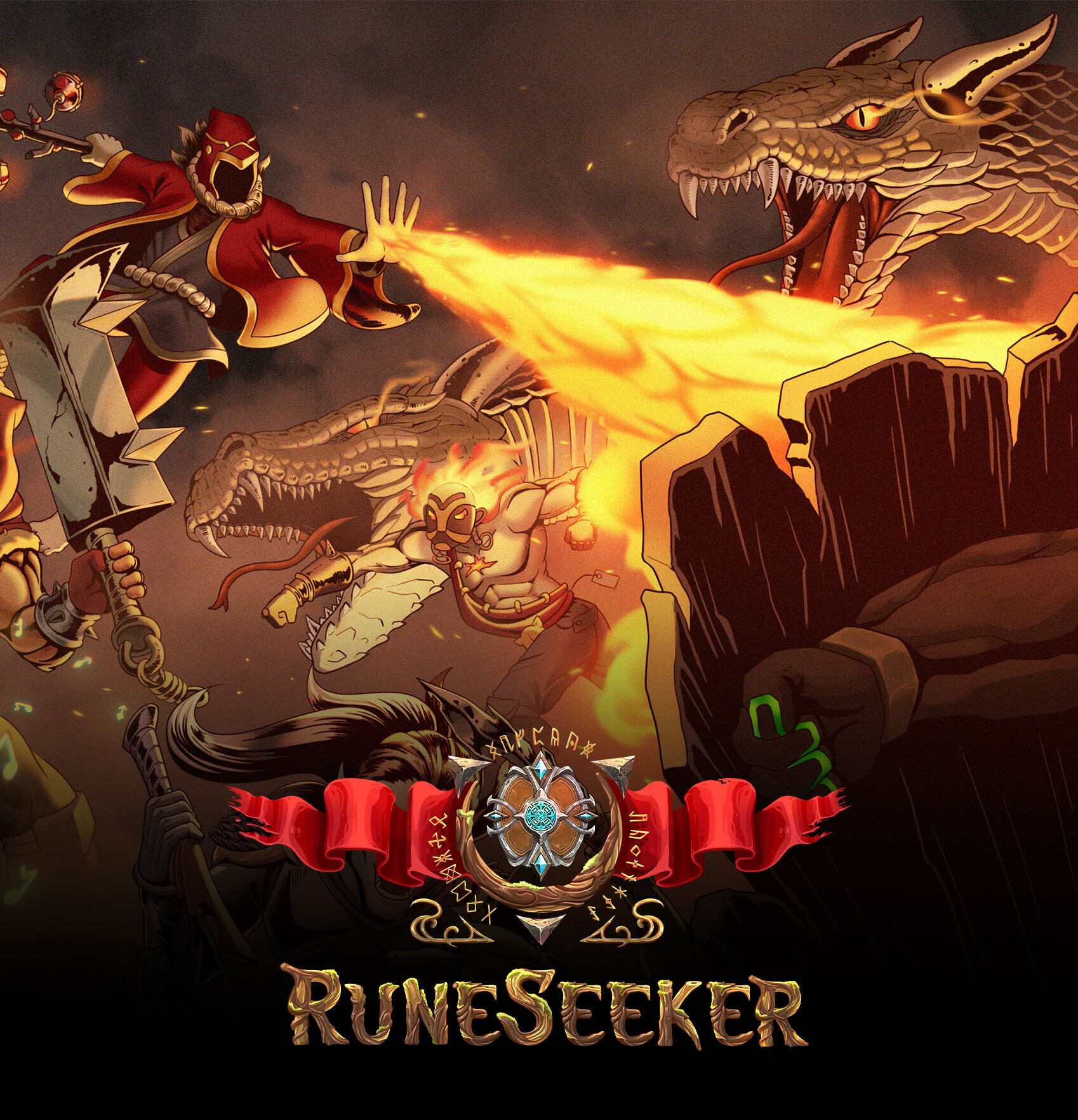 ArtStation - Wave Defense Mode - Rune Seeker