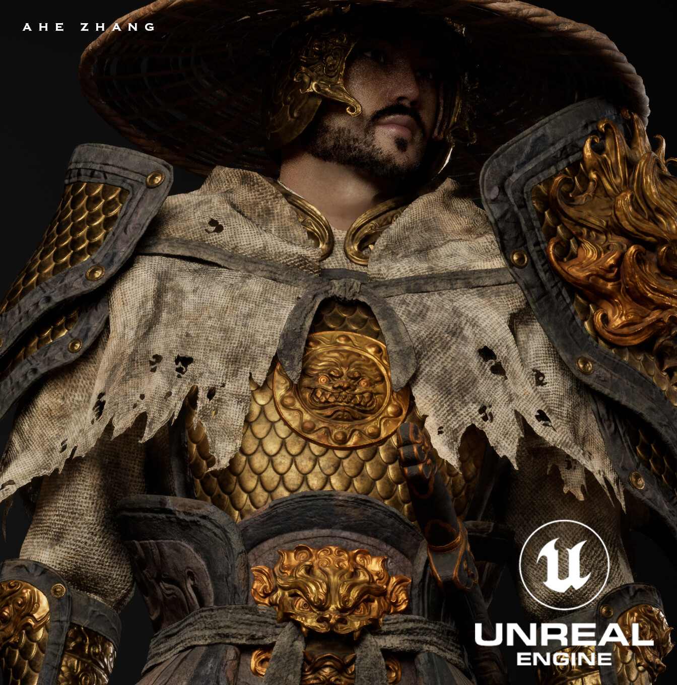 ArtStation - Fantasy Extension of Water Margin: Song jiang Character