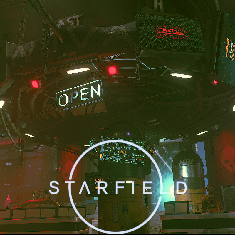 ArtStation - Starfield - The Key "Last Nova Bar"