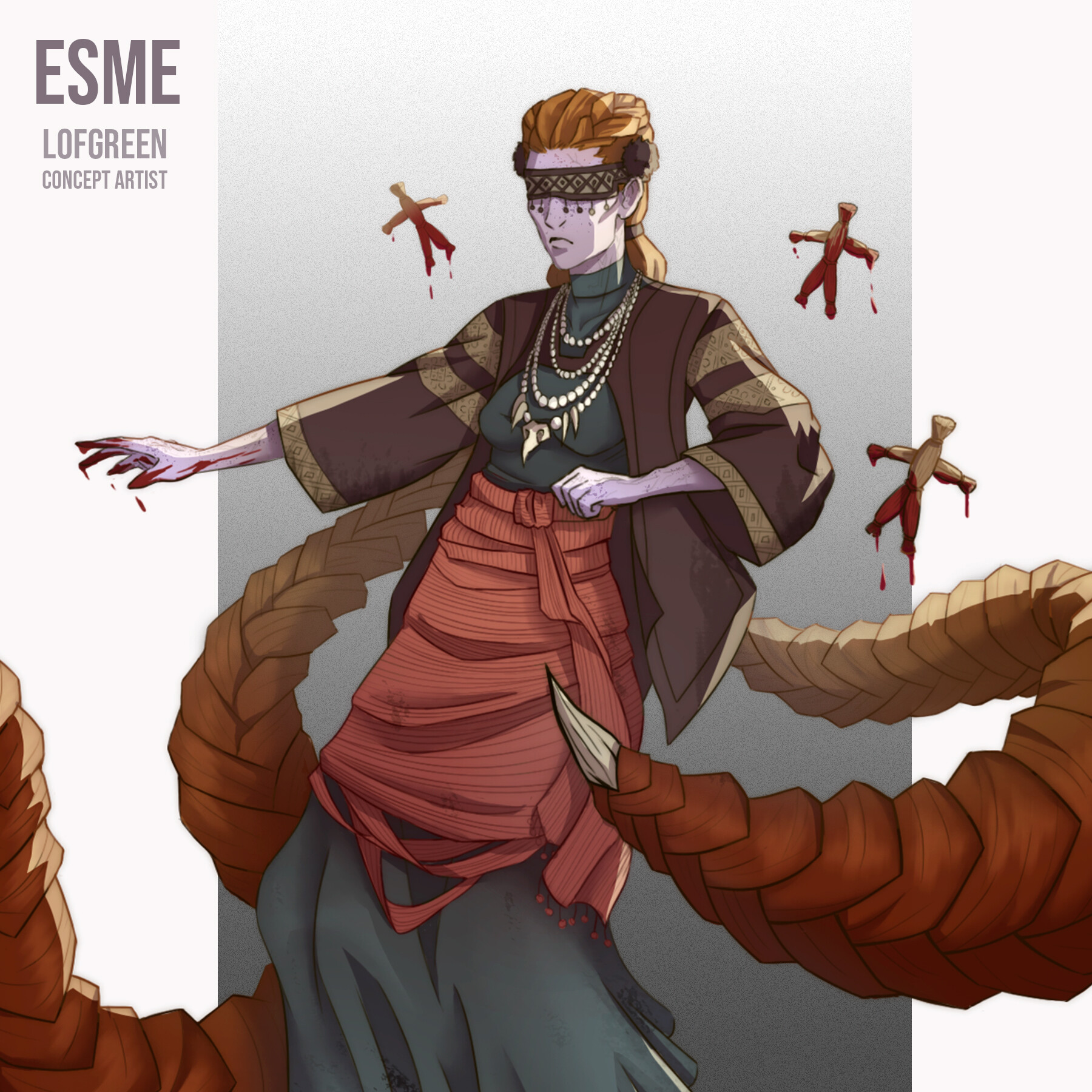 ArtStation - Esme - Character concept