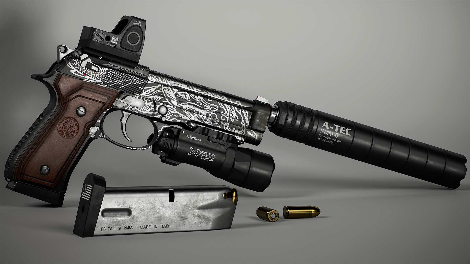 ArtStation - Dualing Dragon Duelies | CS2 Fan Art