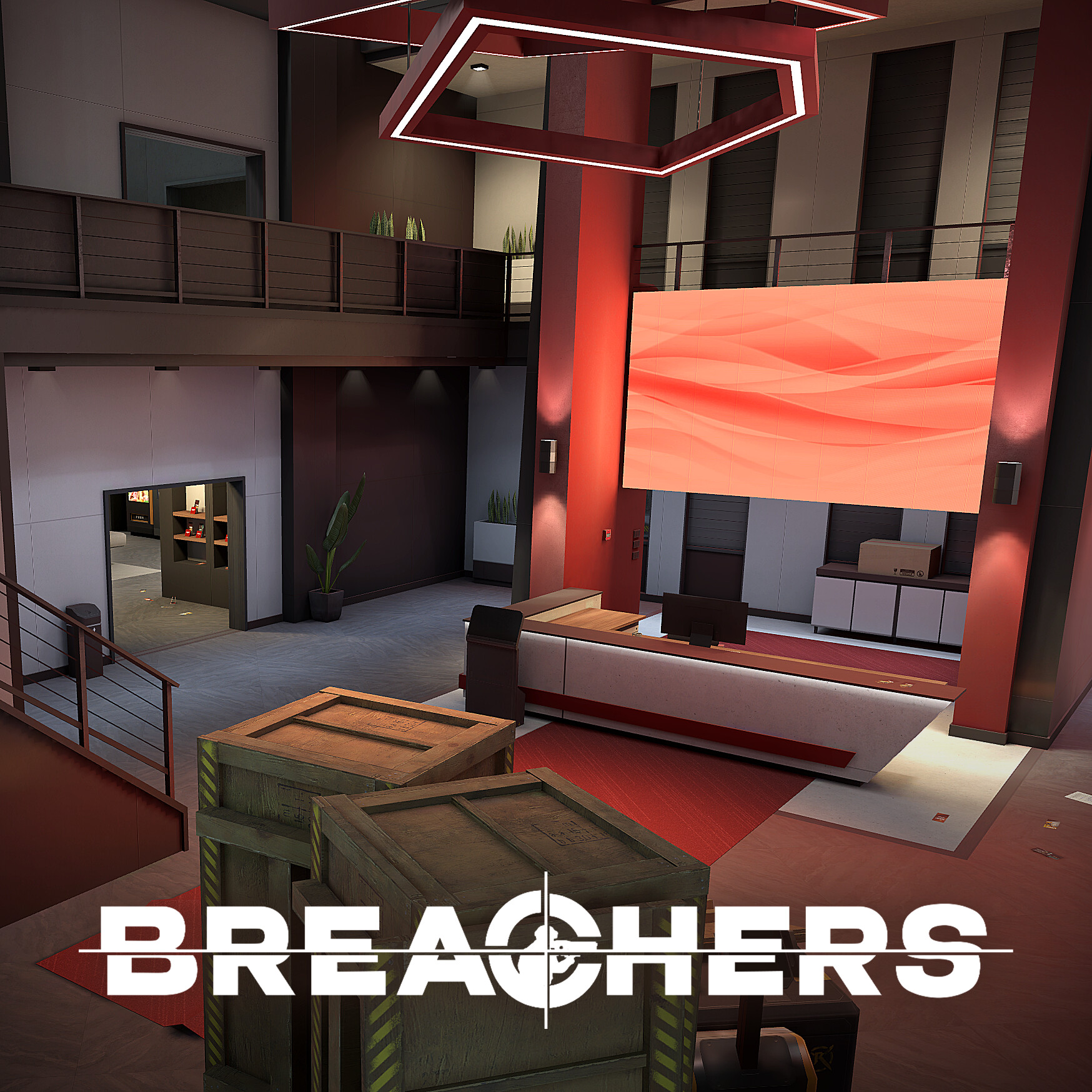 ArtStation - Breachers environment art