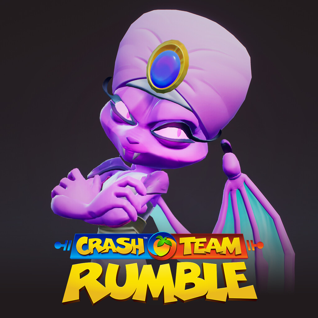 ArtStation - Crash Team Rumble - Genie Catbat