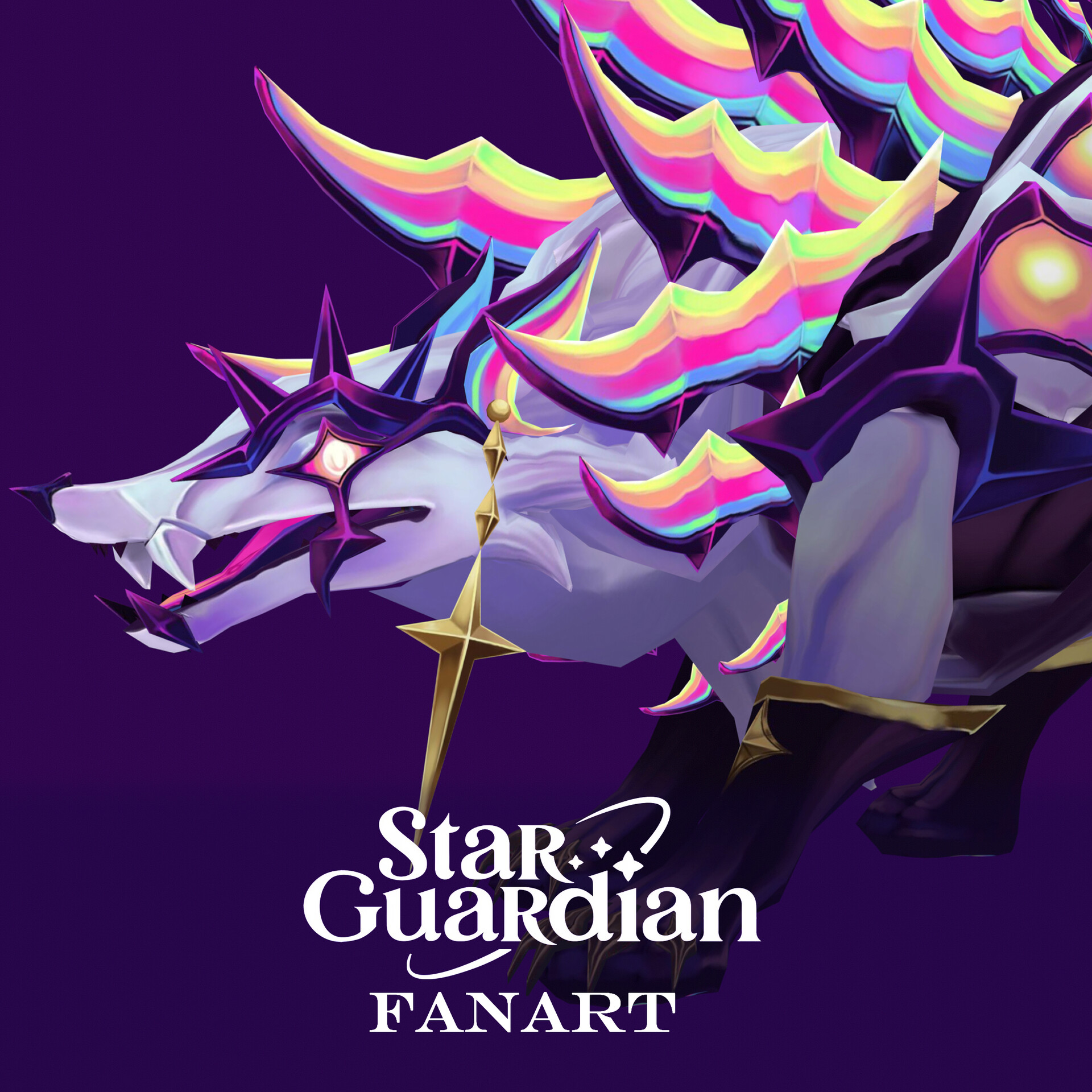 ArtStation - Star Nemesis Naafiri - League of Legends Fanskin Project