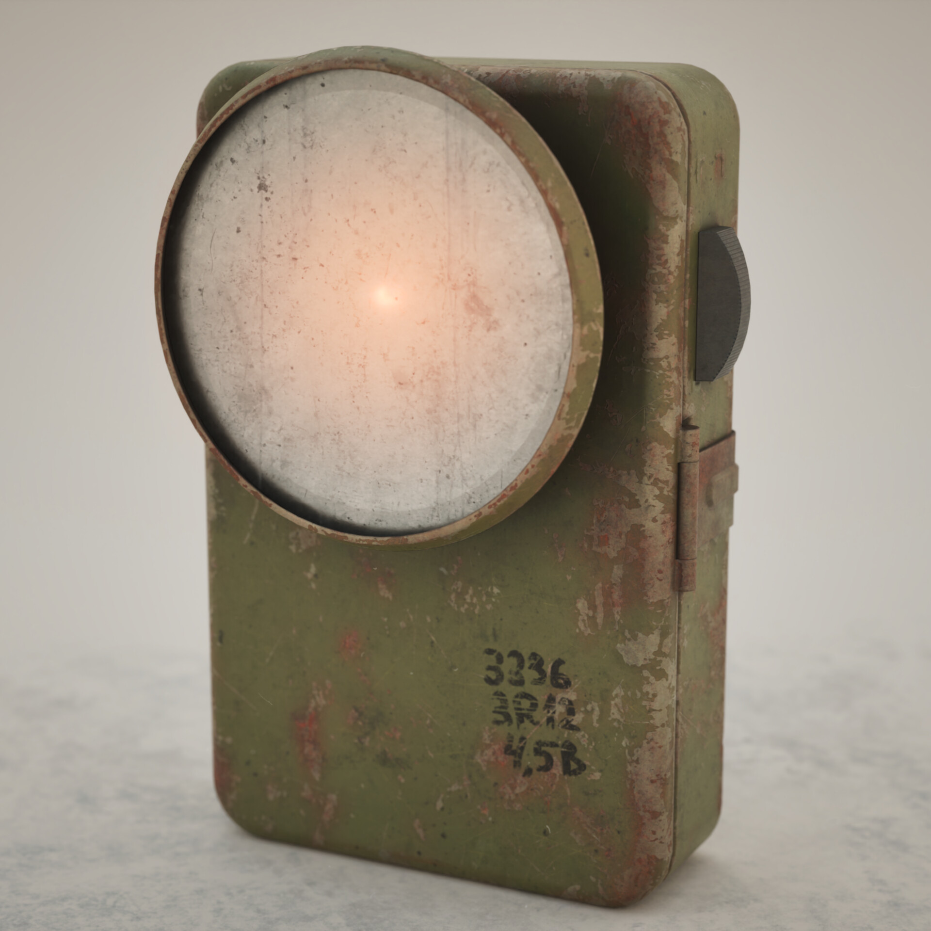 ArtStation - Old Flashlight
