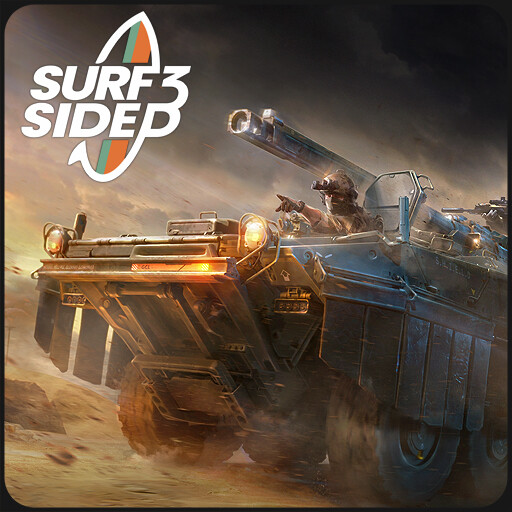 ArtStation - Mobile Gun Platform render