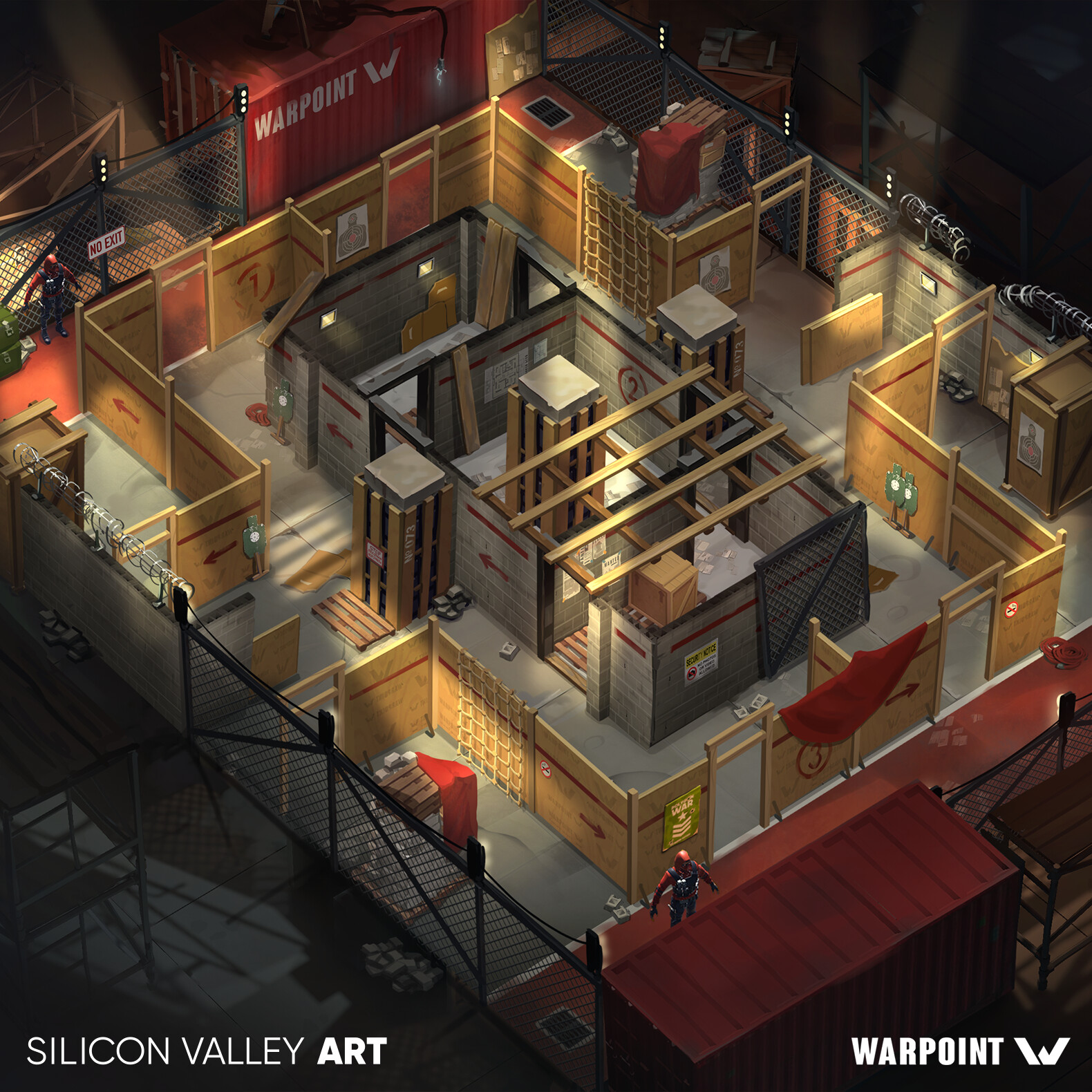 ArtStation - WARPOINT VR Park Network: Map Concepts Part 3