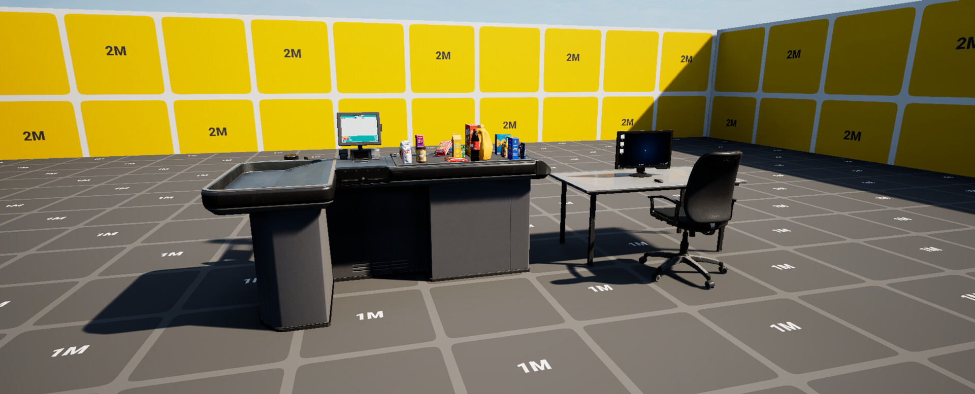 ArtStation - VR Supermarket Simulator - Unreal Engine 5 - Devlog 02