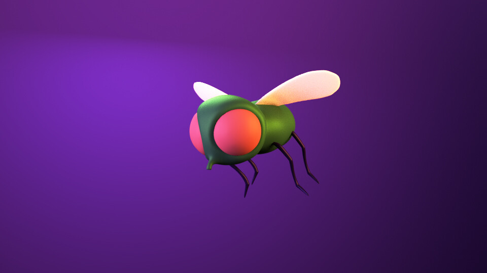 ArtStation - Idle Flying Loop