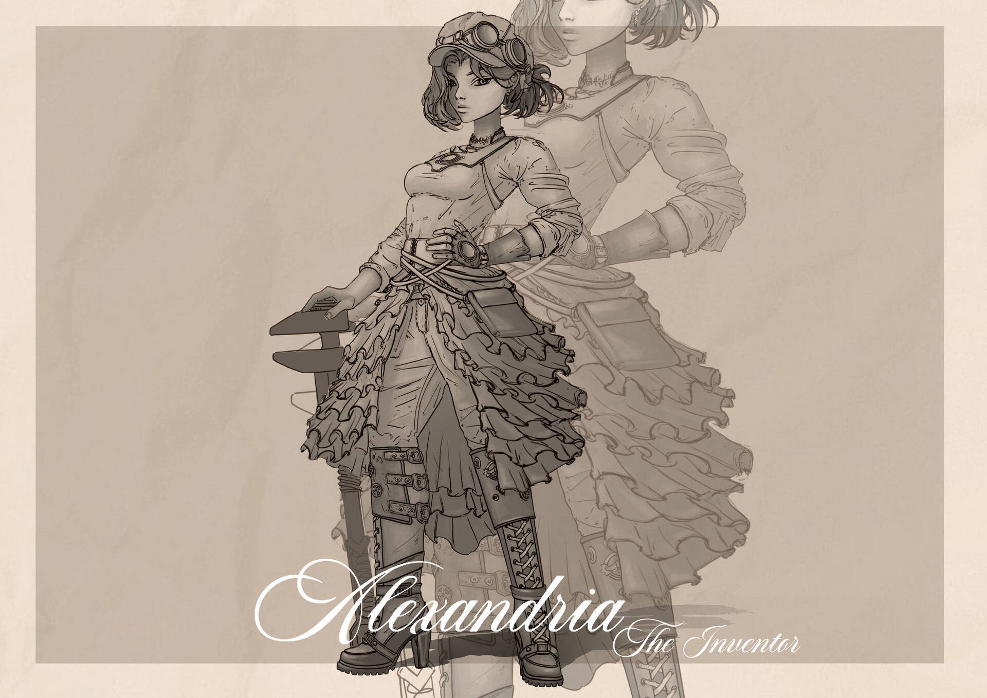 ArtStation - Runs Like Clockwork - Alexandria