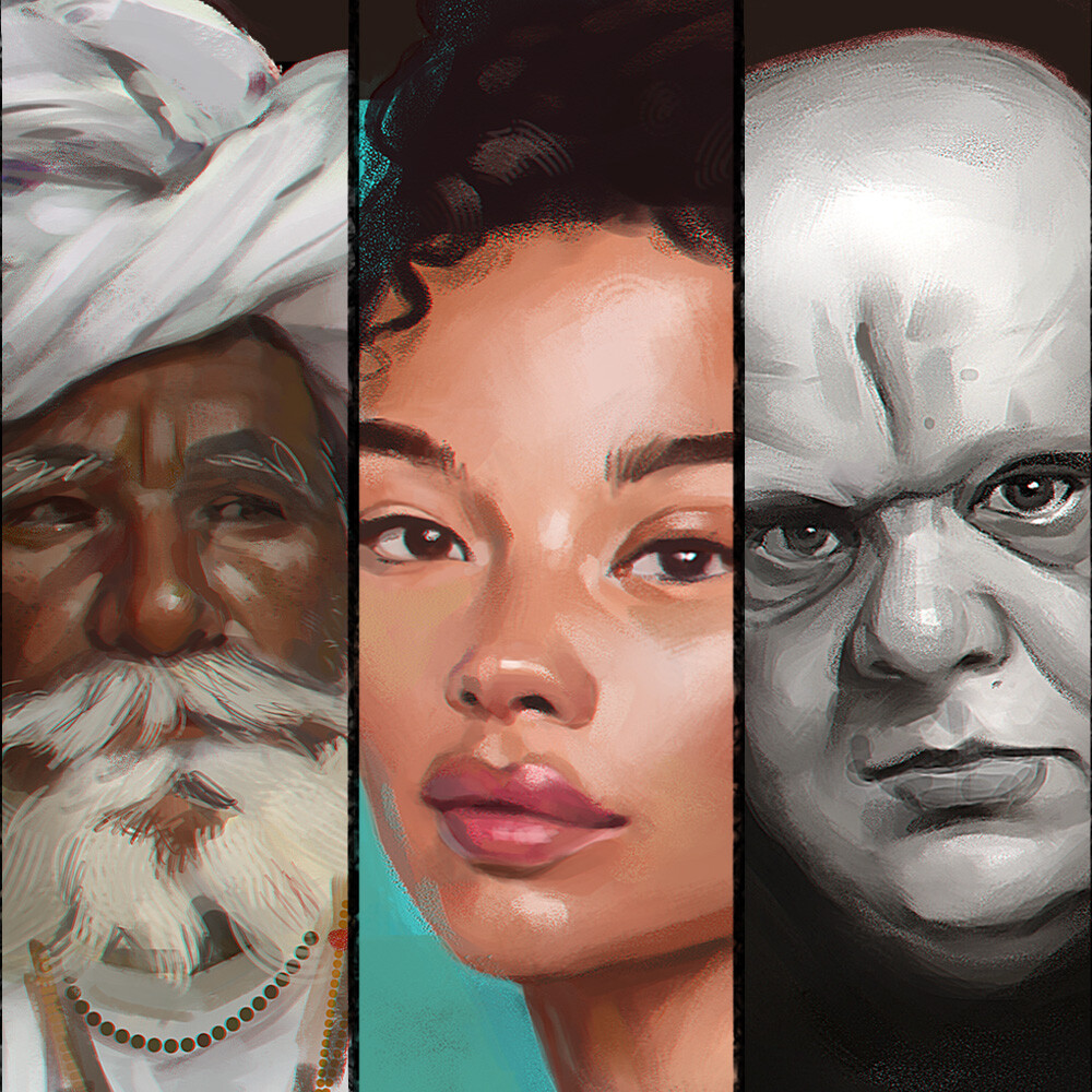 ArtStation - Face Study