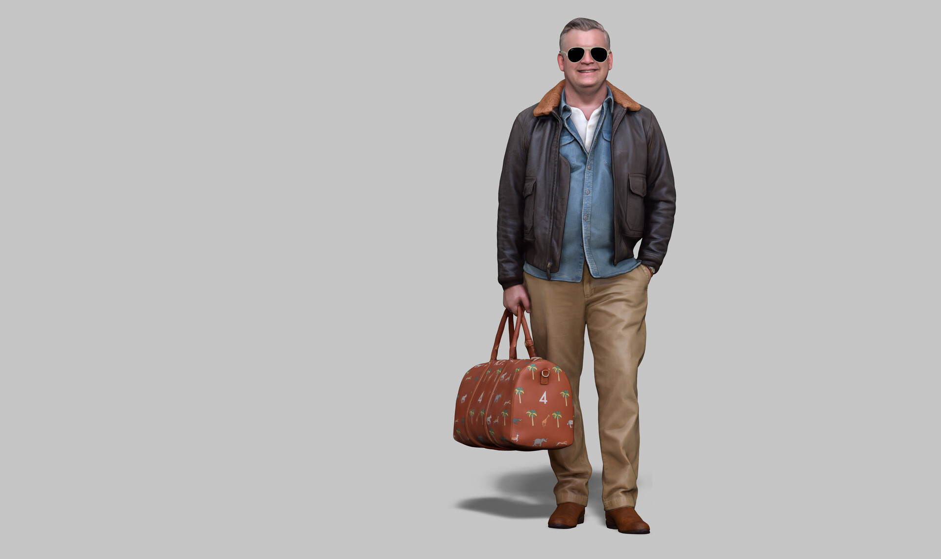 ArtStation - Happy travel guy