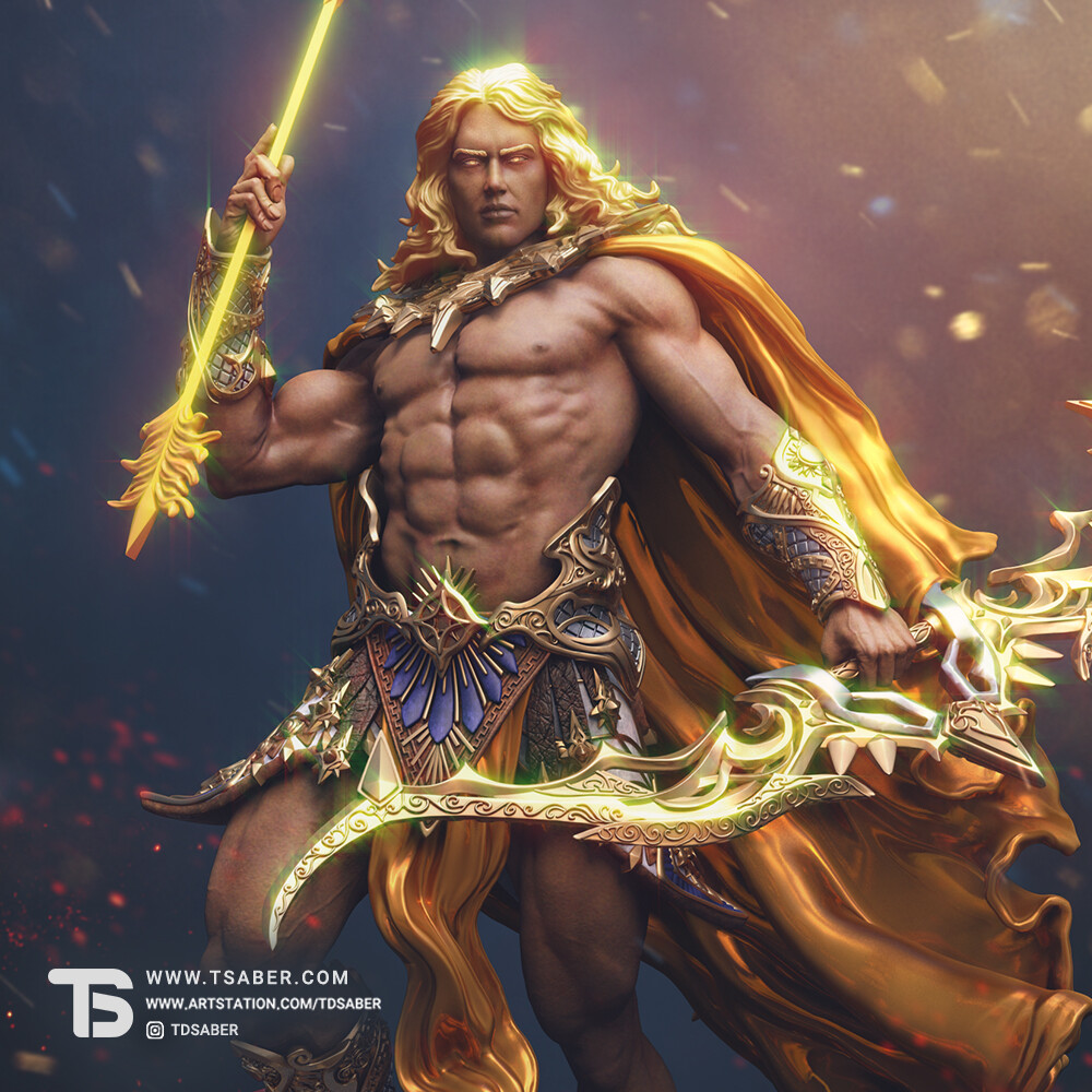 ArtStation - Apollo Statue - Greek God
