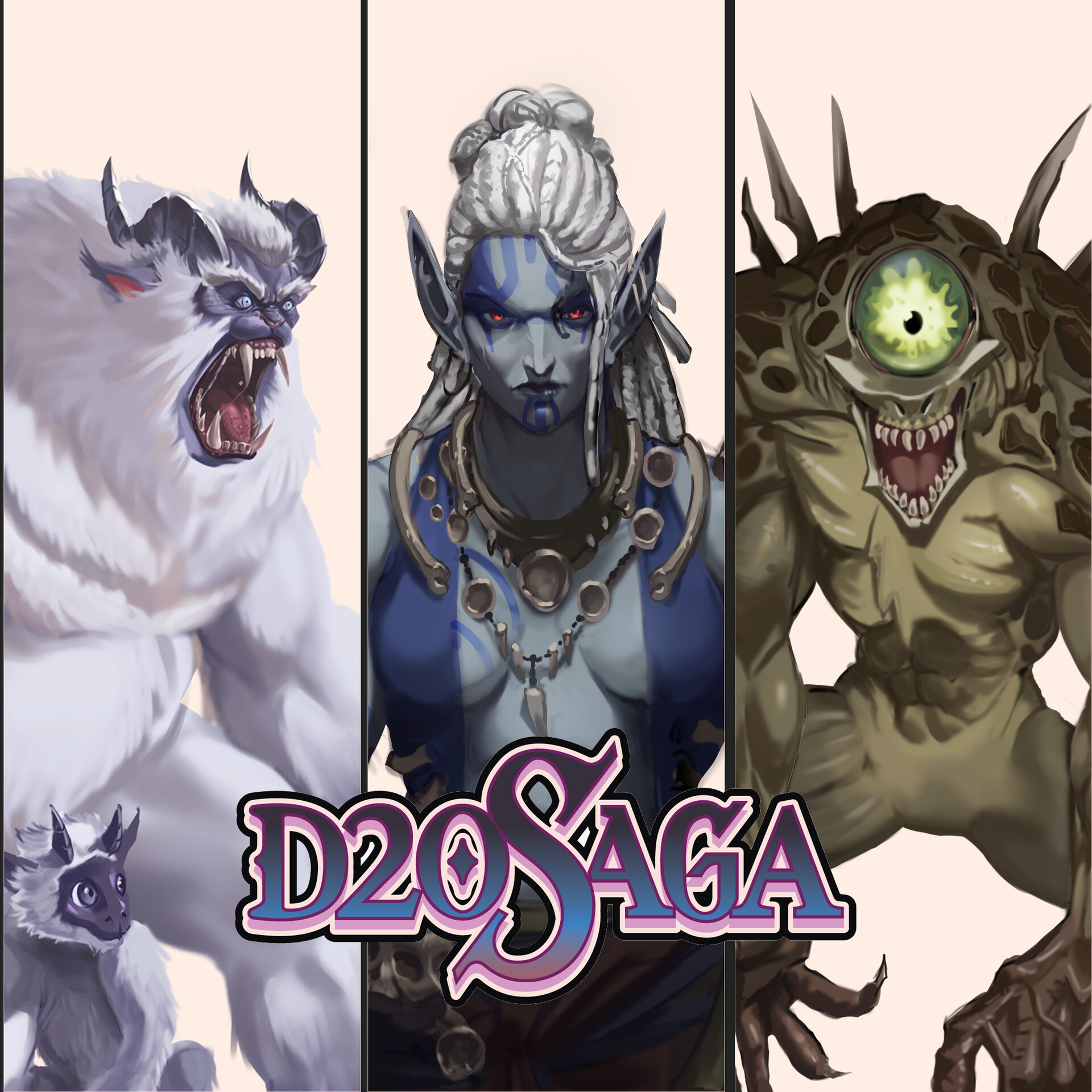 ArtStation - D20 Saga - Comissions #01