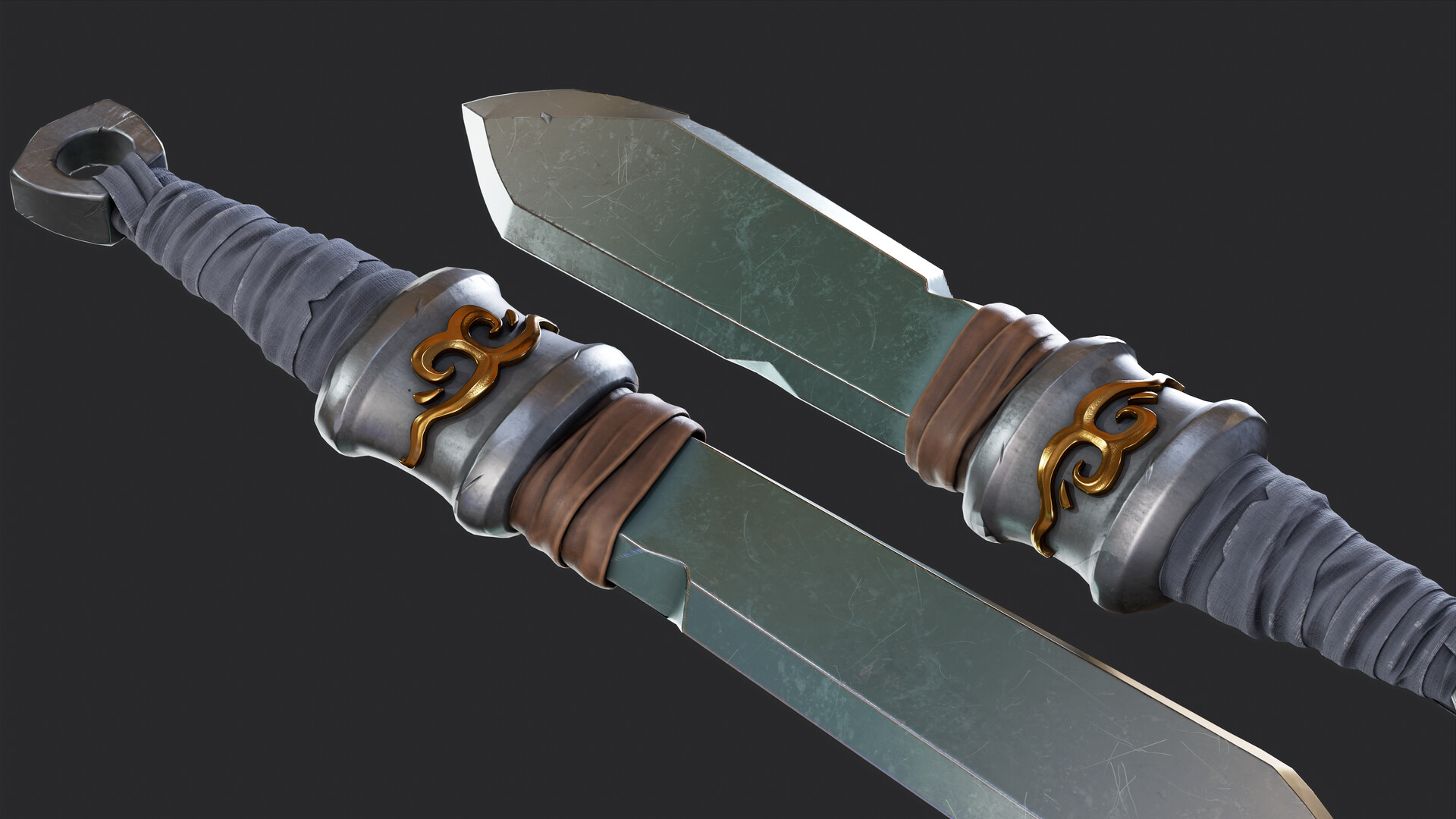 ArtStation - Garion's Dagger - 3D Prop Art